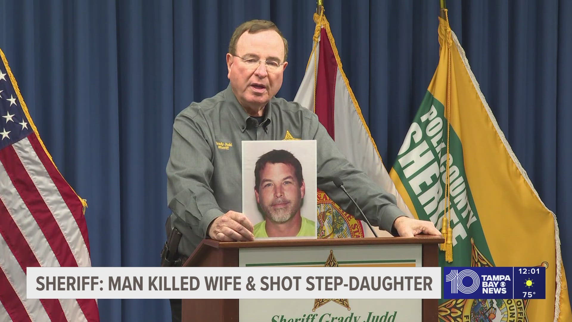 Sheriff: Florida man killed wife, shot 13-year-old stepdaughter before ...