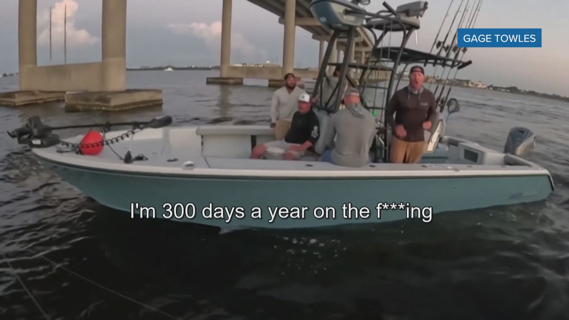Fisherman, boat captain argument captured in viral video ...