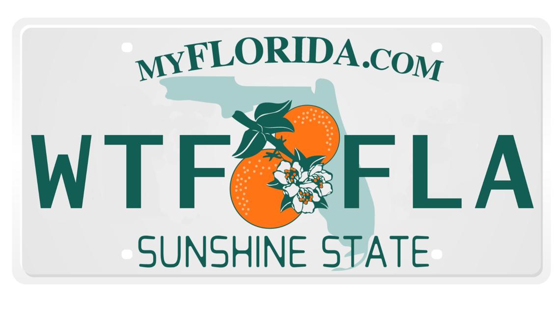 See list of personalized Florida license plates rejected in 2024 ...
