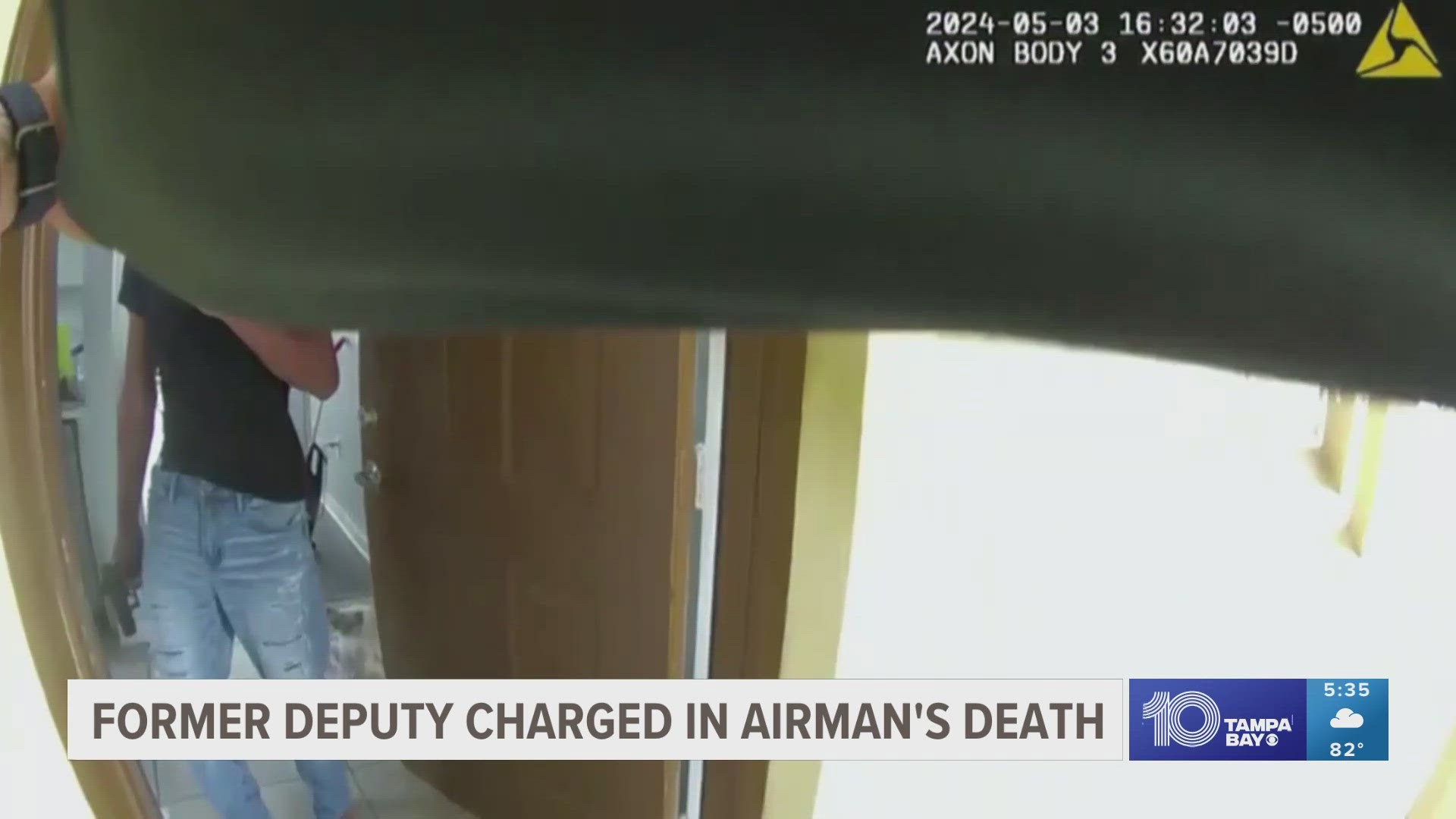 Ex-sheriff's deputy charged with manslaughter in airman shooting ...