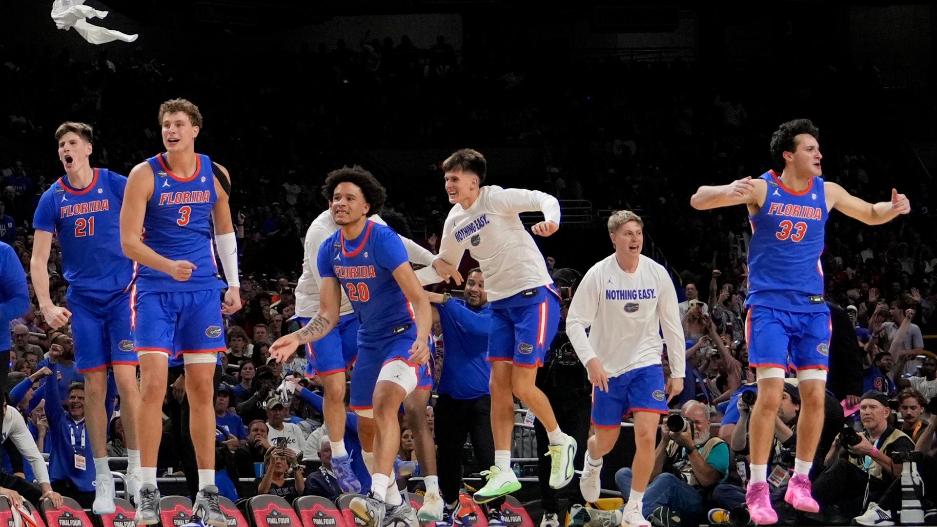 Florida beats Auburn 79-73 in the Final Four to advance to the ...