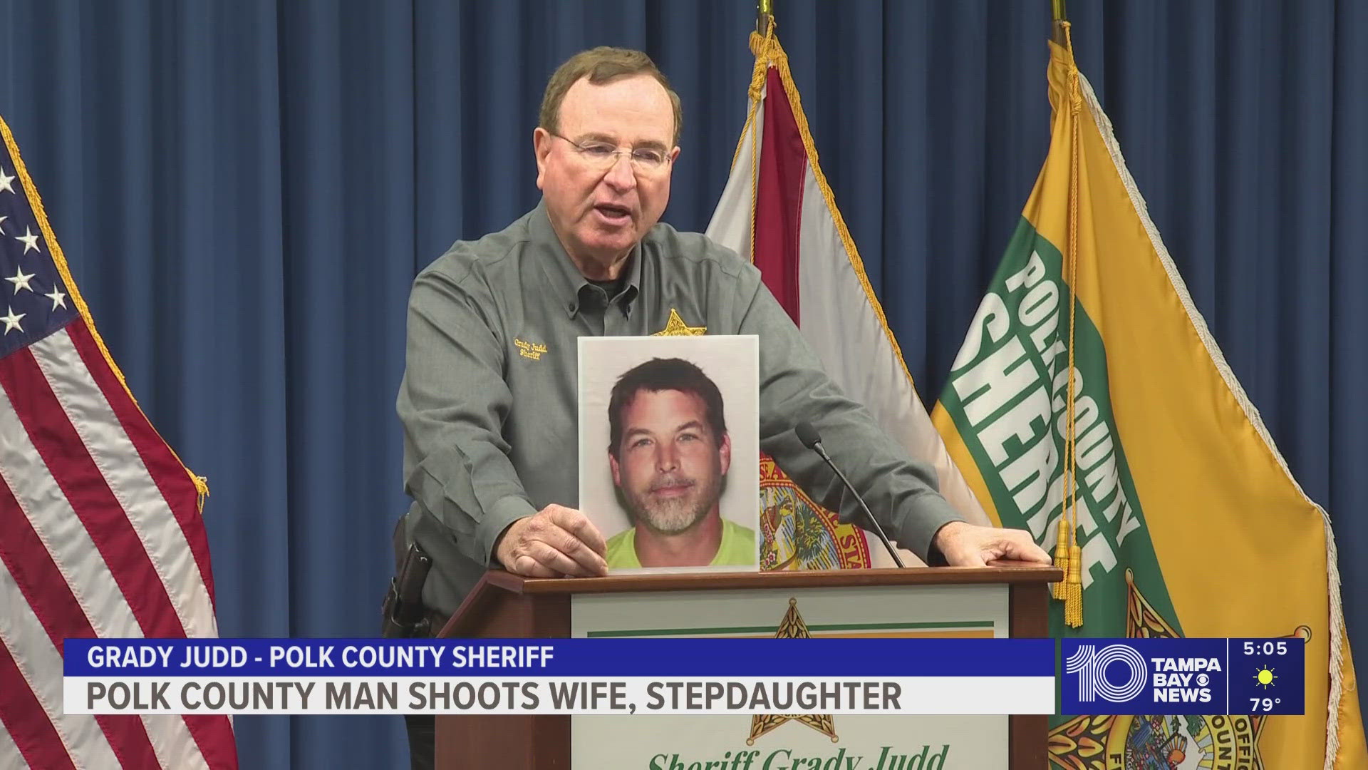 Sheriff: Florida man killed wife, shot 13-year-old stepdaughter before ...