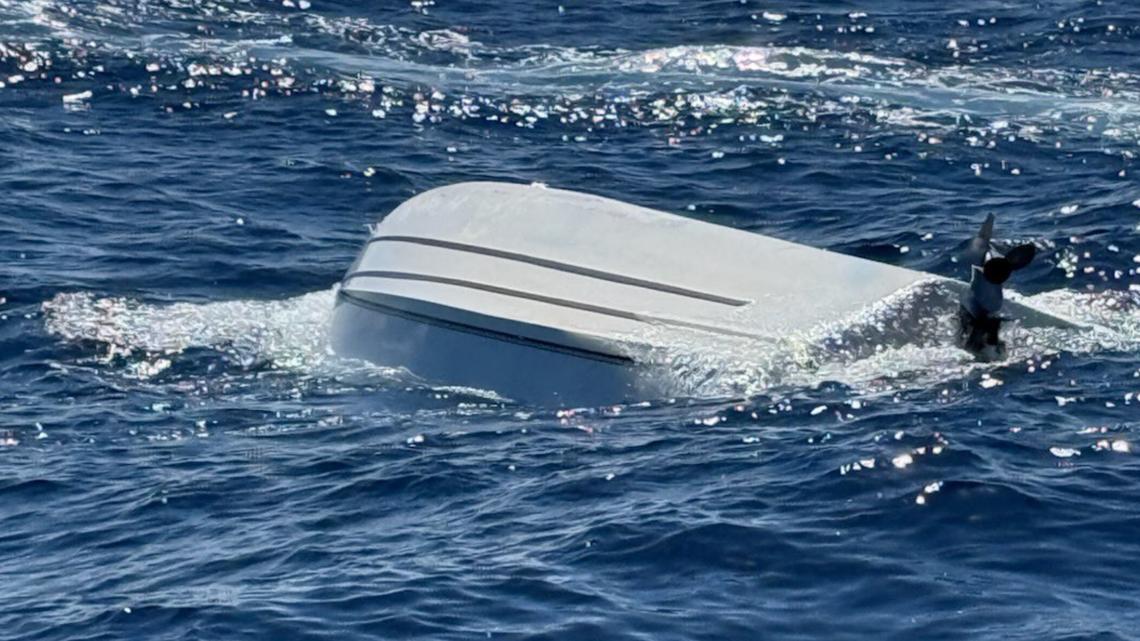Search underway for five passengers after boat capsizes off St. Lucie ...