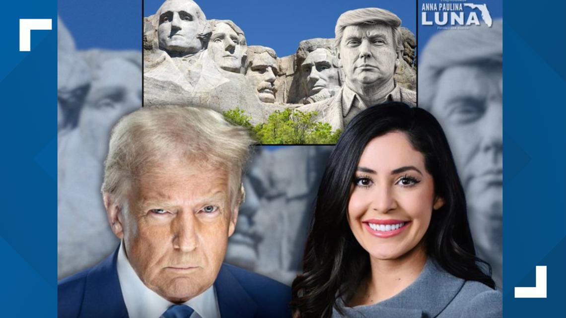 Florida representative wants Trump's face on Mount Rushmore ...