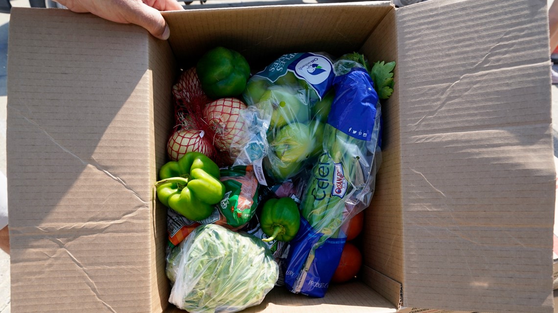Pandemic assistance food, Families Food Box Program Trump ...