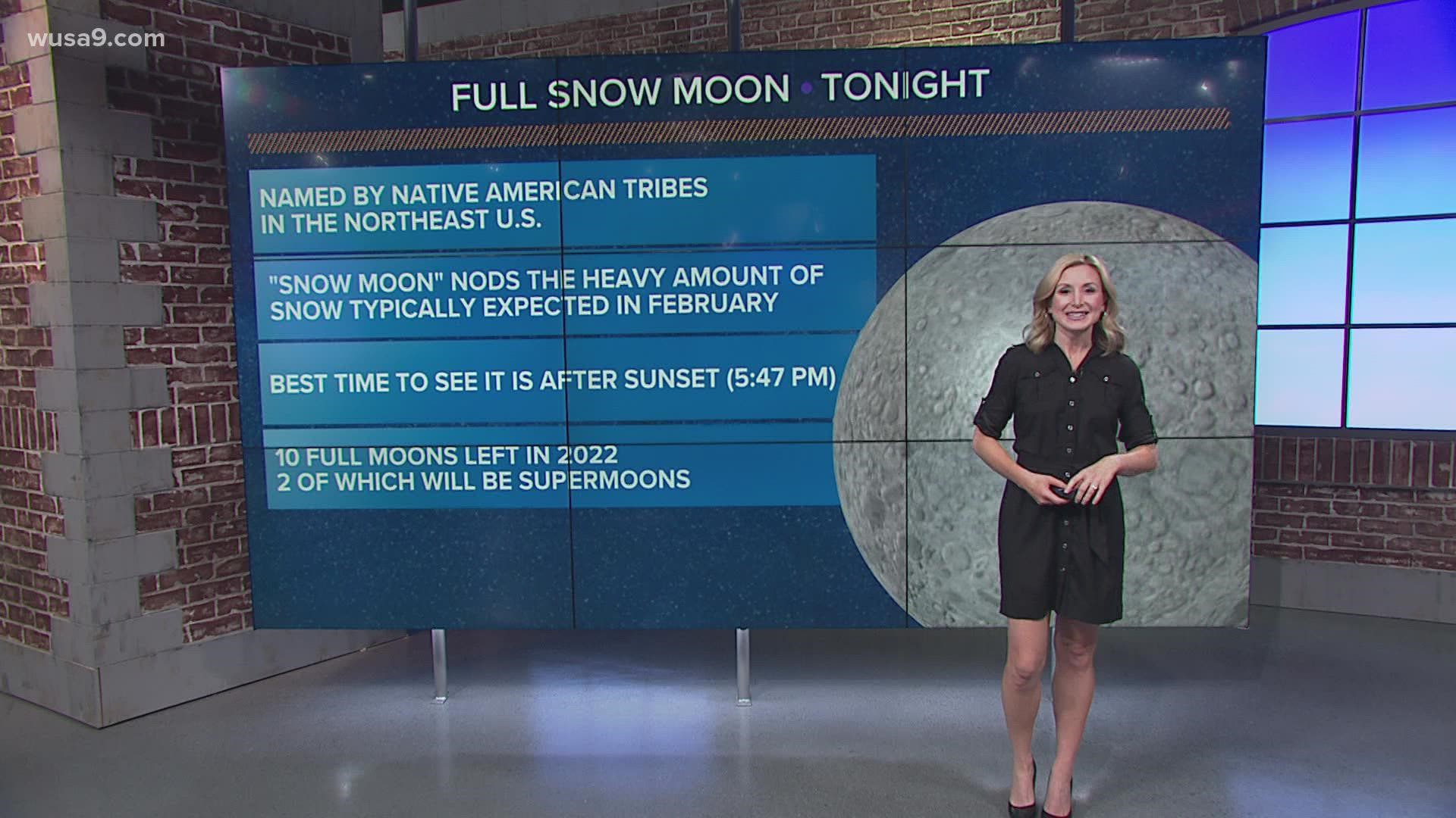 When was the full moon this month? February snow moon is now ...