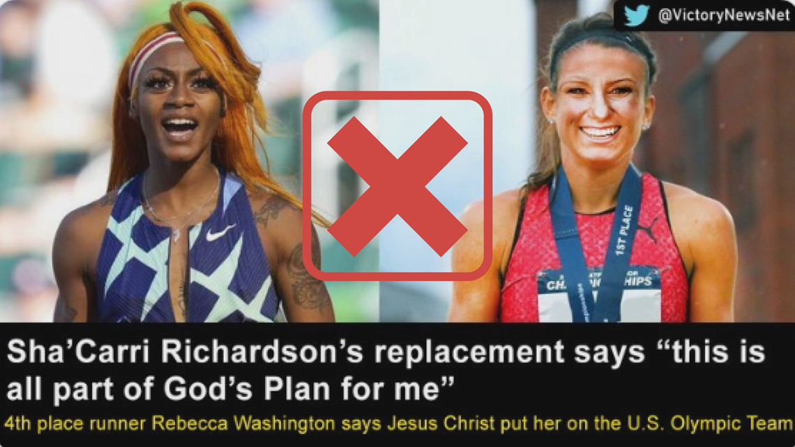 Mormon runner is not replacing Sha'Carri Richardson on Team USA ...