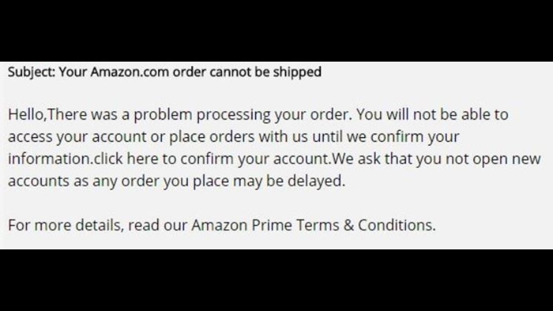 Your Amazon order wasn't shipped? It's a scam! | firstcoastnews.com