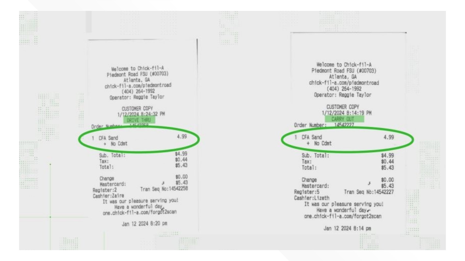 Does Chick fil A charge more in drive thru for food? | firstcoastnews.com